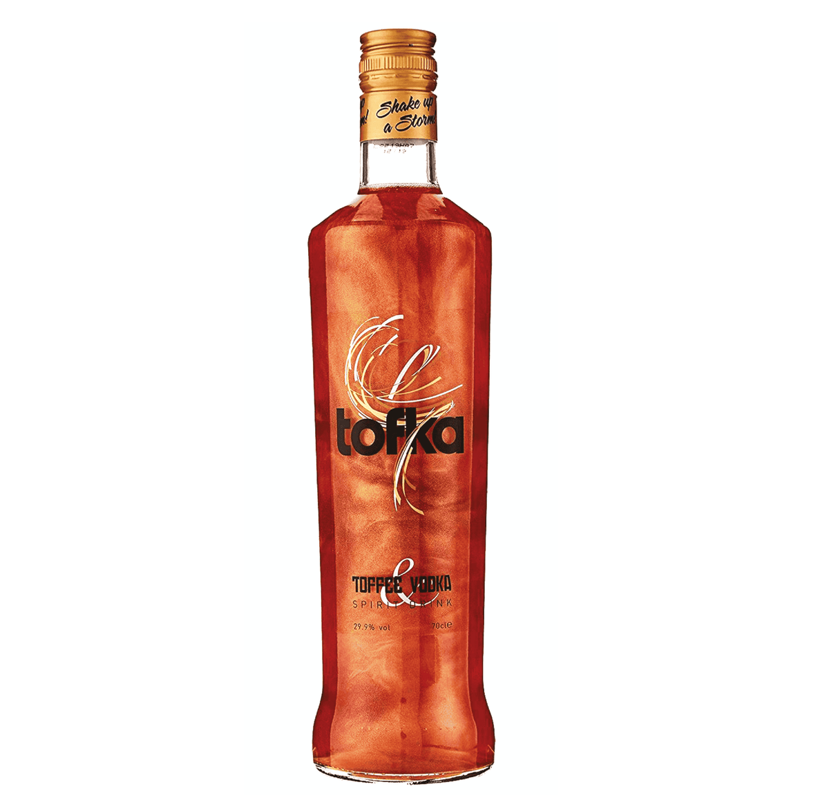 Tofka - Toffee Flavoured Vodka. 70cl Bottle