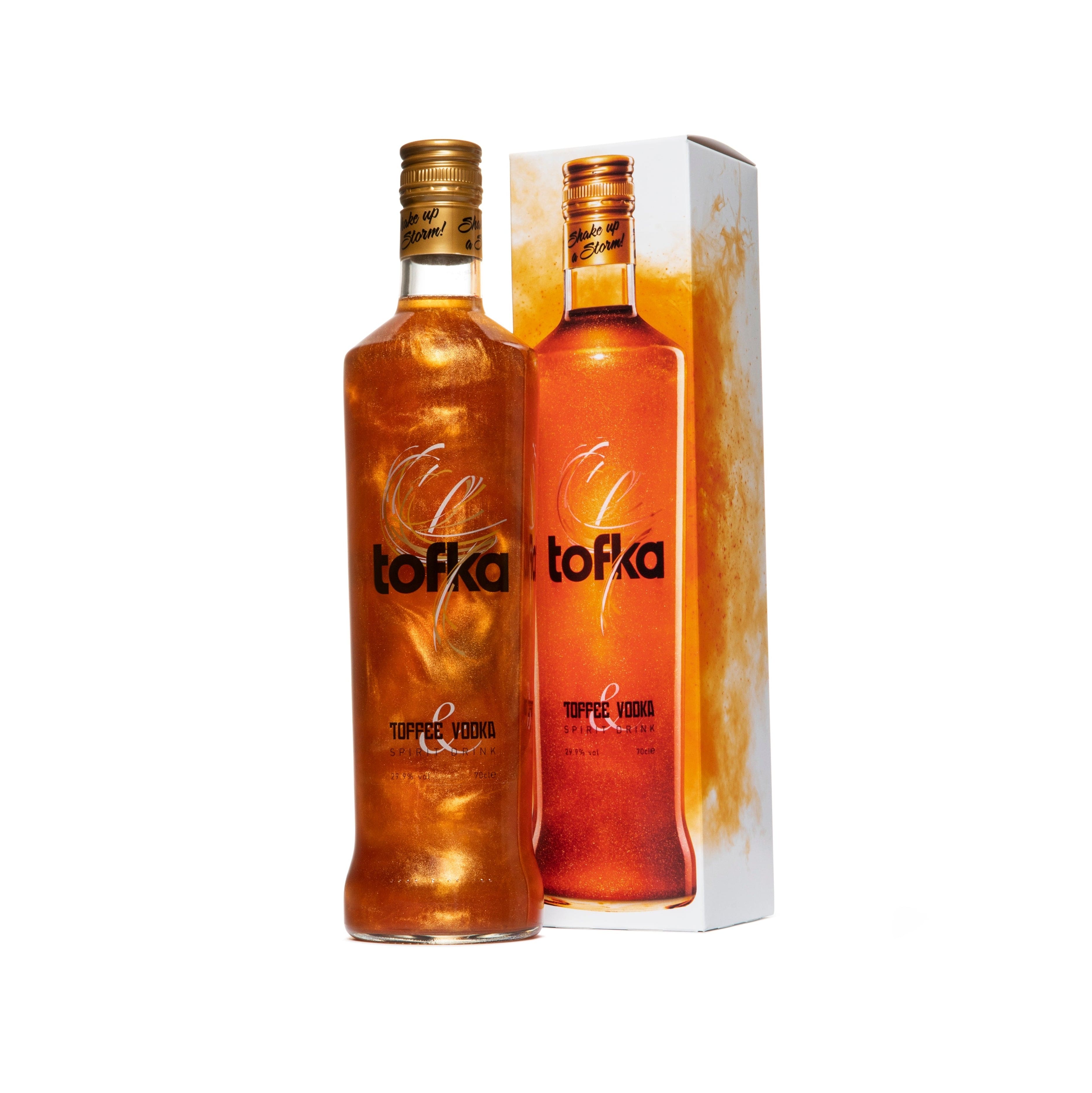 Tofka - Toffee Flavoured Vodka. 70cl Bottle